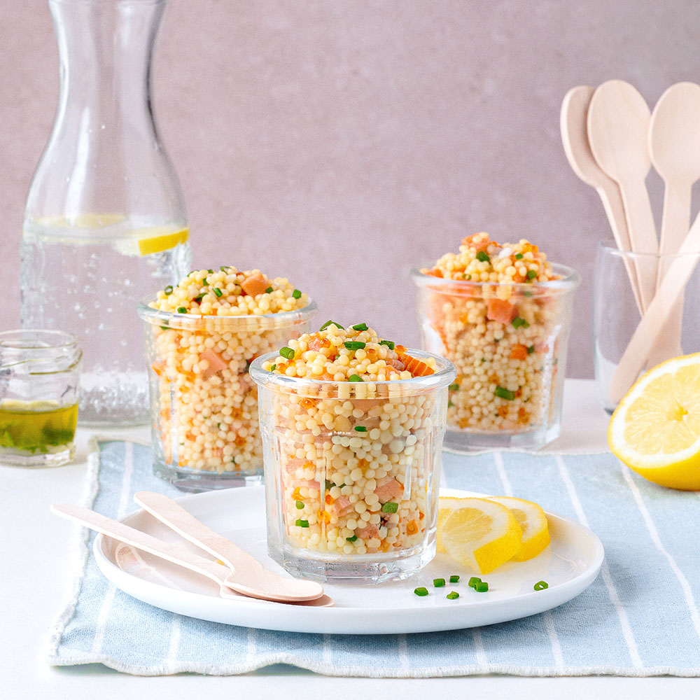 Salade de perles au saumon - Les petits secrets de Lolo ...